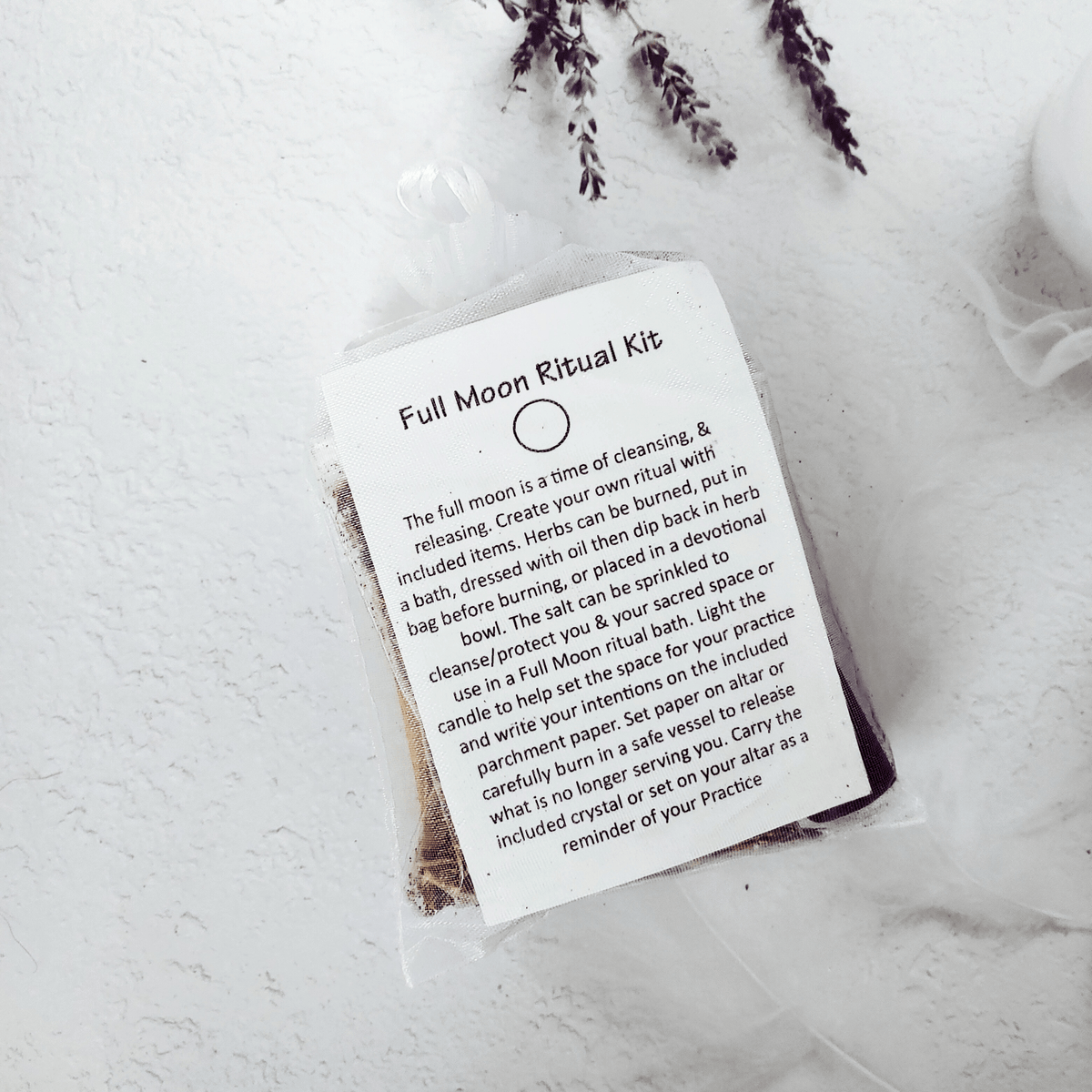 Full Moon Manifestation Ritual Kit - Tarah Co