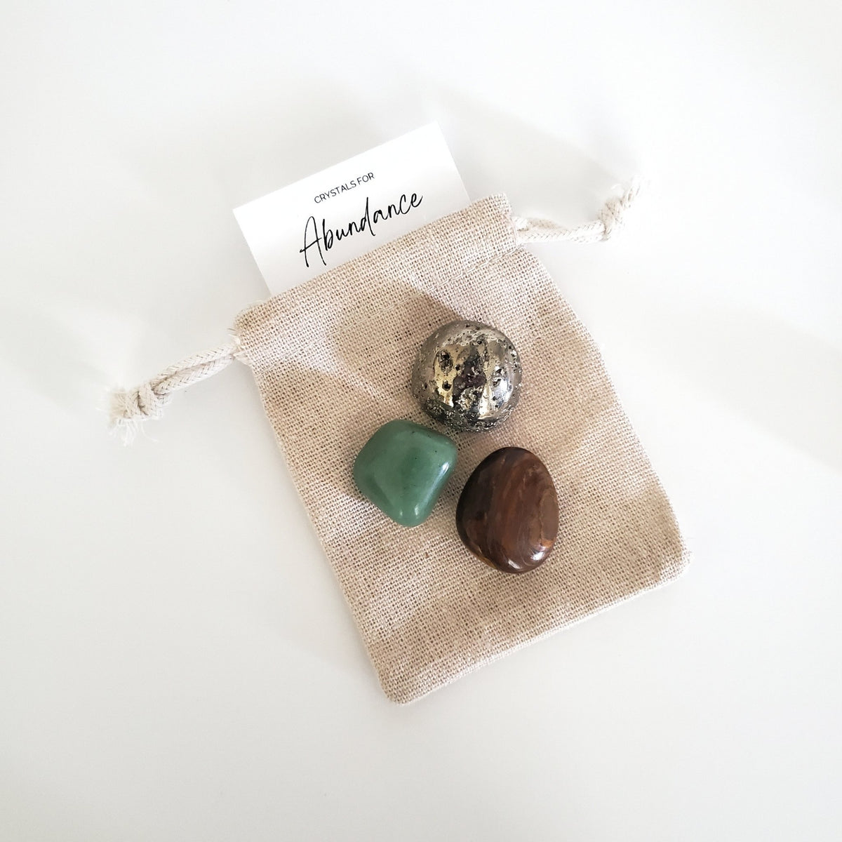 Crystals For Money, Abundance & Prosperity | Healing Stone Kit