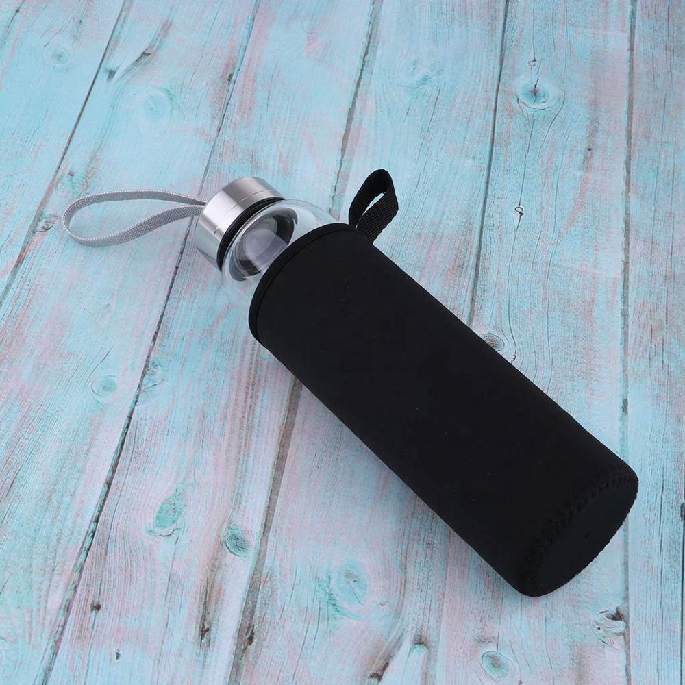 Amethyst Water Bottle with Crystal Inside for Wellness - Tarah Co