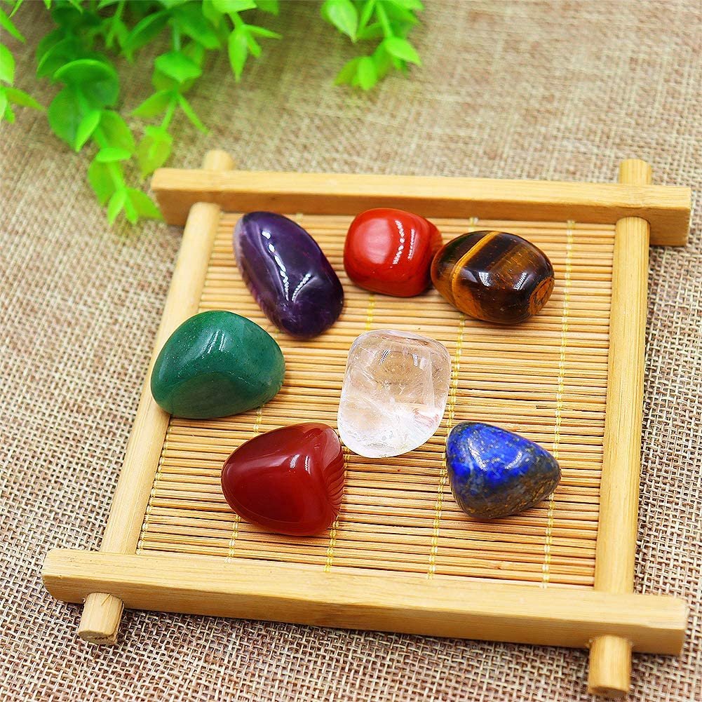 7 Chakra Stone Set - Healing Crystals - Tarah Co