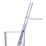 Crystal Elixir Straws | Set of 4-6 For Healing Gemstone Infused Water