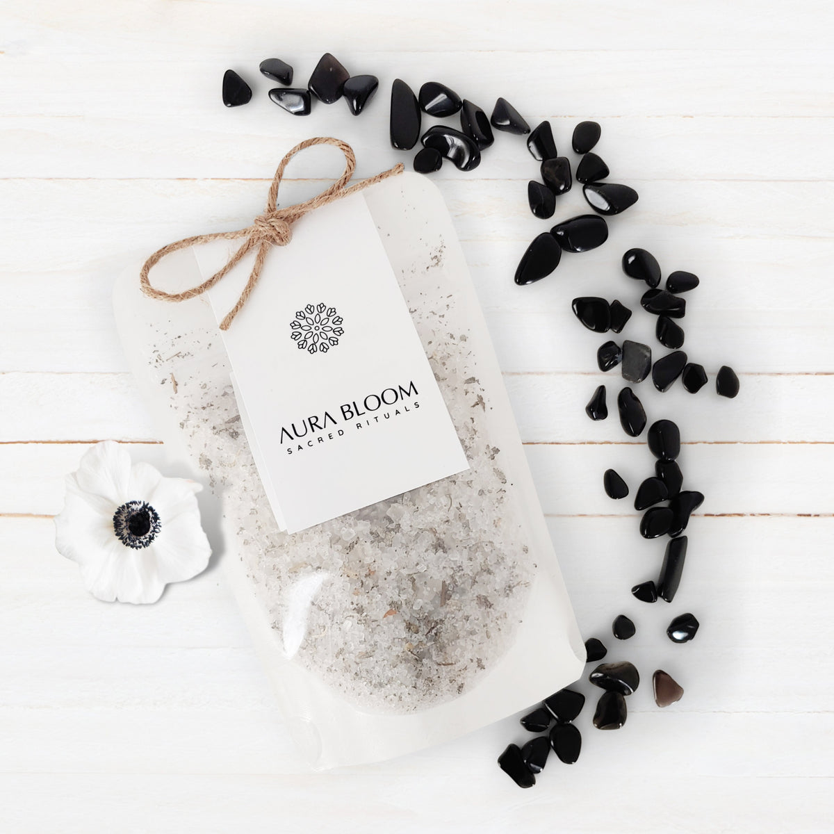 Protection Spiritual Bath Ritual + Crystal Kit - Energy Cleansing R...