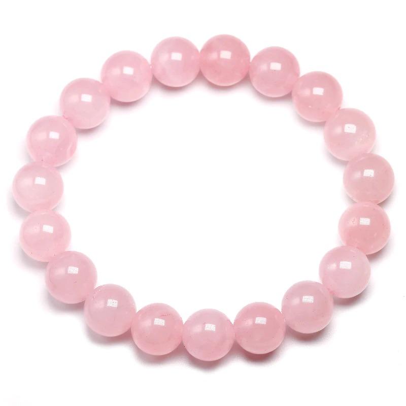 Rose Quartz Bead Bracelet - Healing Bead Bracelet | TARAH CO