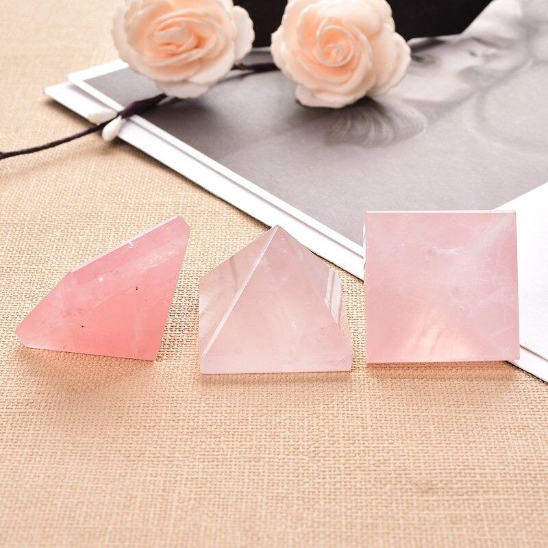 Rose Quartz Pyramid